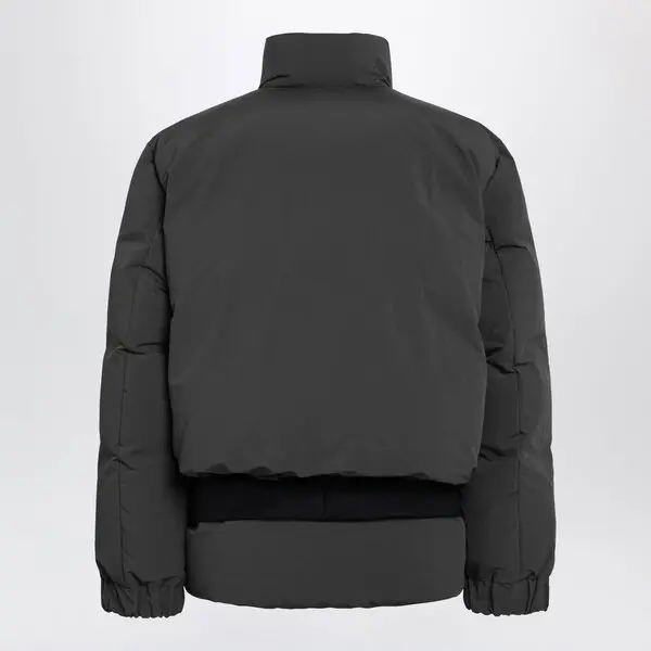 Sacai Down Jacket With Wool Insert