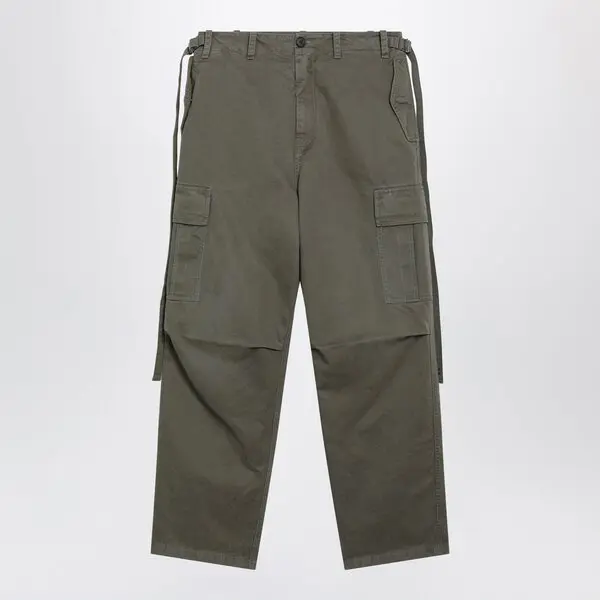 Fendi Military Cotton Cargo Trousers - Green