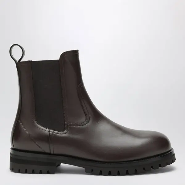 Loro Piana Kent Walk Leather Boots - Brown