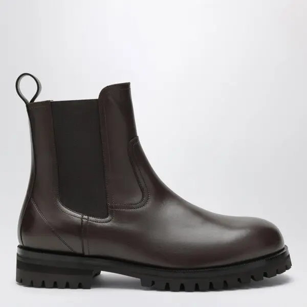 Loro Piana Kent Walk Leather Boots - Brown