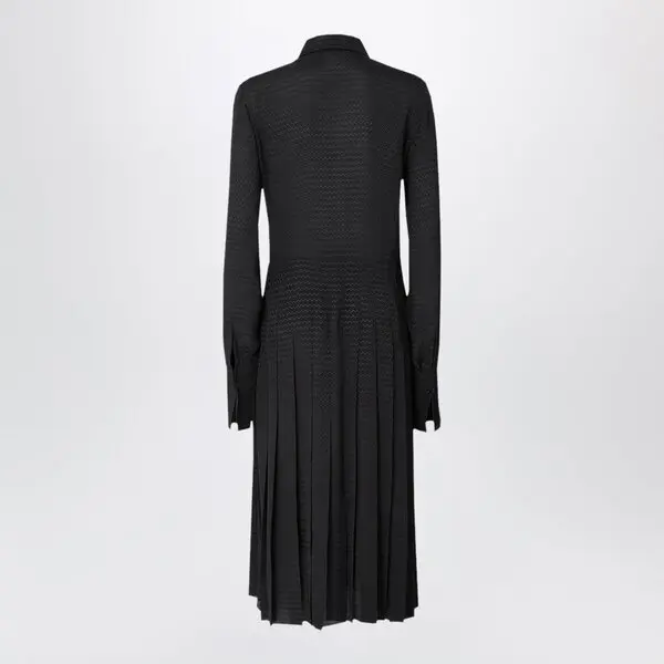 Fendi Jacquard Silk Dress