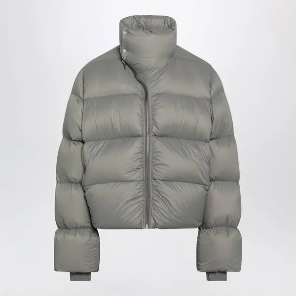 Rick Owens Turtle Jacket In Dark Pearl Nylon