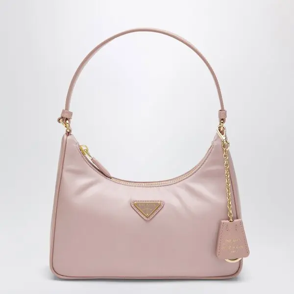 Prada Re-edition 2005 Bag In Pesco Re-nylon And Saffiano Leather - Pink