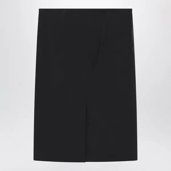 Miu Miu Stretch Poplin Pencil Skirt