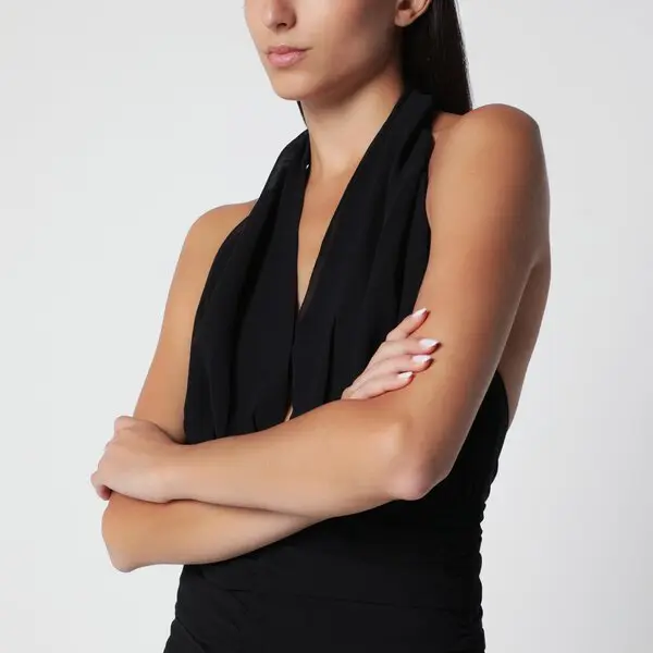ROTATE BY BIRGER CHRISTENSEN Mini Dress In Stretch Jersey