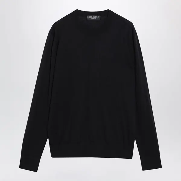 Dolce & Gabbana Cashmere Crew-neck Sweater - Blue