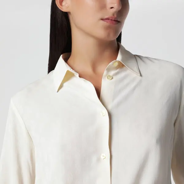 Etro Paisley Multicolour Silk-blend Jacquard Shirt