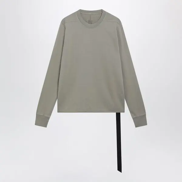 Rick Owens Tower Mineral Cotton Crewneck Sweatshirt - Gray