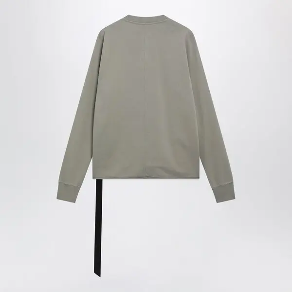 Rick Owens Tower Mineral Cotton Crewneck Sweatshirt