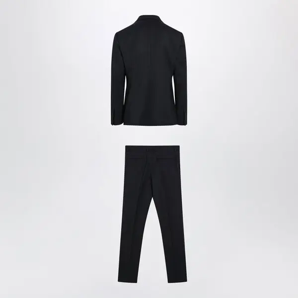 Dolce & Gabbana Martini Light Navy Virgin Wool Suit