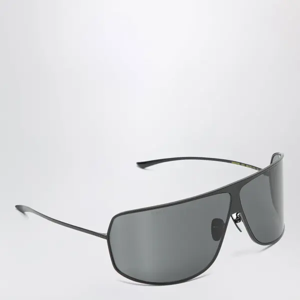 Gucci Shield Sunglasses With Grey Lenses
