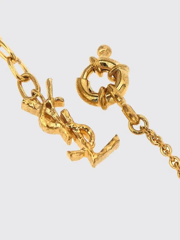 Saint Laurent Tone Brass Bracelet