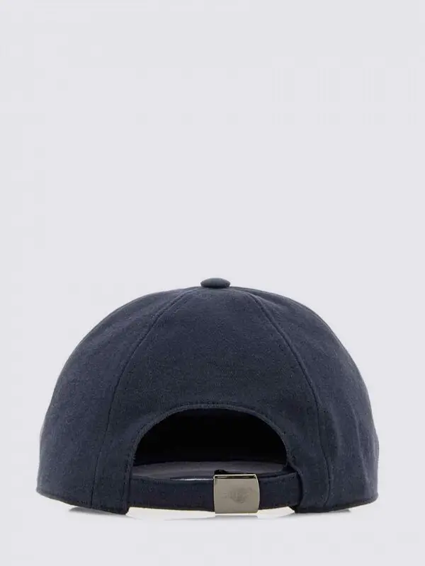 Gucci Cotton Twill Hat With Embroidered Logo