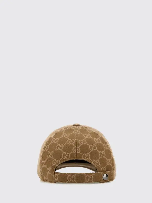Gucci All-over Gg Monogram Wool Felt Baseball Cap