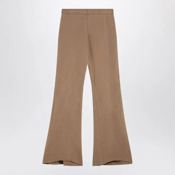 ENTIRE STUDIOS Cotton Beige Flared Trousers