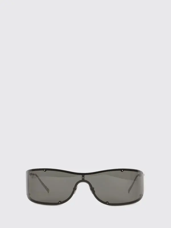 Saint Laurent Metal Mask Sunglasses With Nylon Lenses