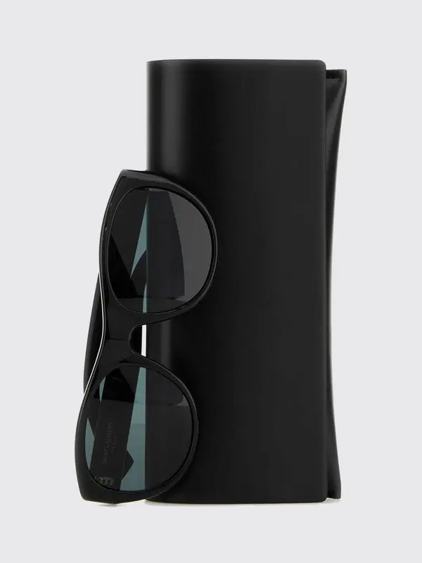 Saint Laurent Cat-eye Sunglasses In Acetate With Contrasting Logo