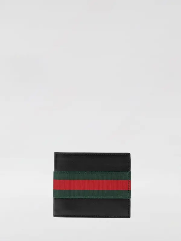 Gucci Web Leather Wallet