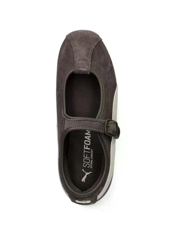 PUMA Tacklette Buckle-fastening Ballet Sneakers