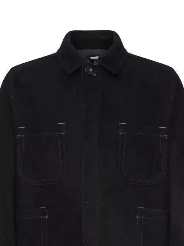 C.P. COMPANY Felted Wool Lens Field Overshirt