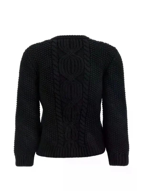Saint Laurent Crew-neck Wool Sweater