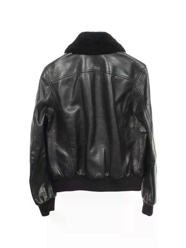 TOM FORD 2010s Leather Jacket - Black