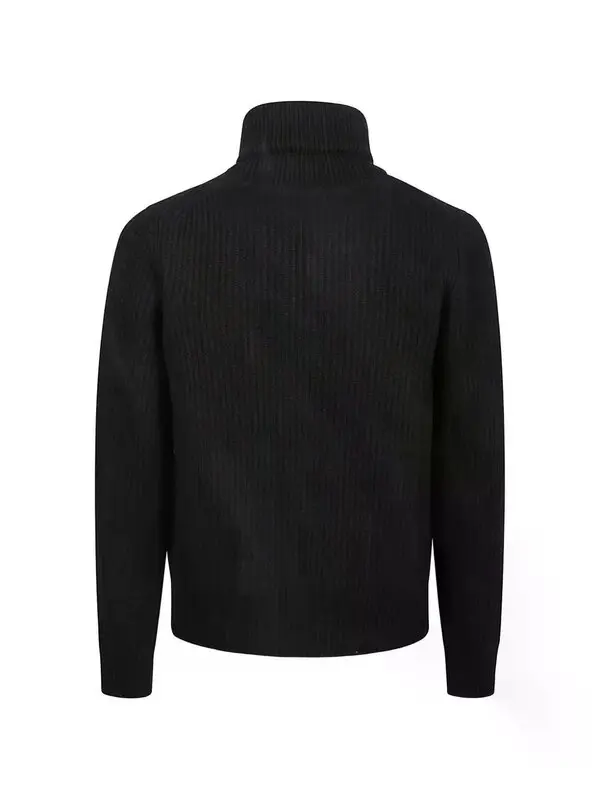 Moncler Ribbed-knit Logo-patch Sweater