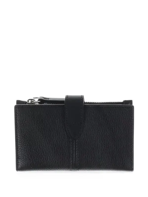 MAISON MARGIELA Leather Zip Cardholder - Black