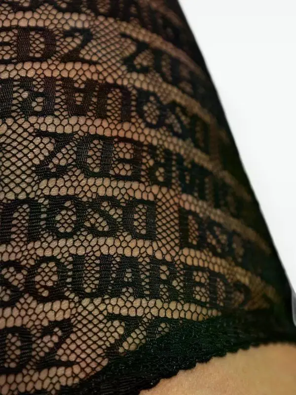 Dsquared2 Logo-lace Bodysuit