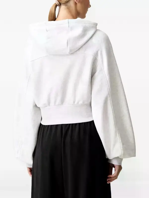 PUMA Embroidered-logo Long-sleeve Hoodie