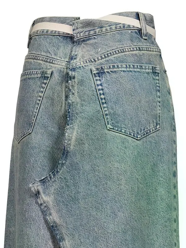 MAISON MARGIELA Denim Maxi Skirt