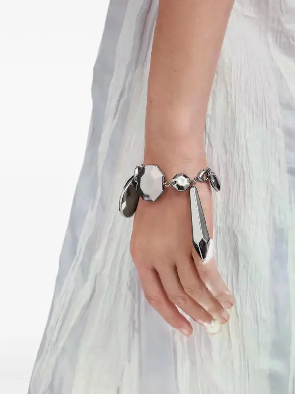 MAISON MARGIELA Geometric Charm Bracelet - Silver