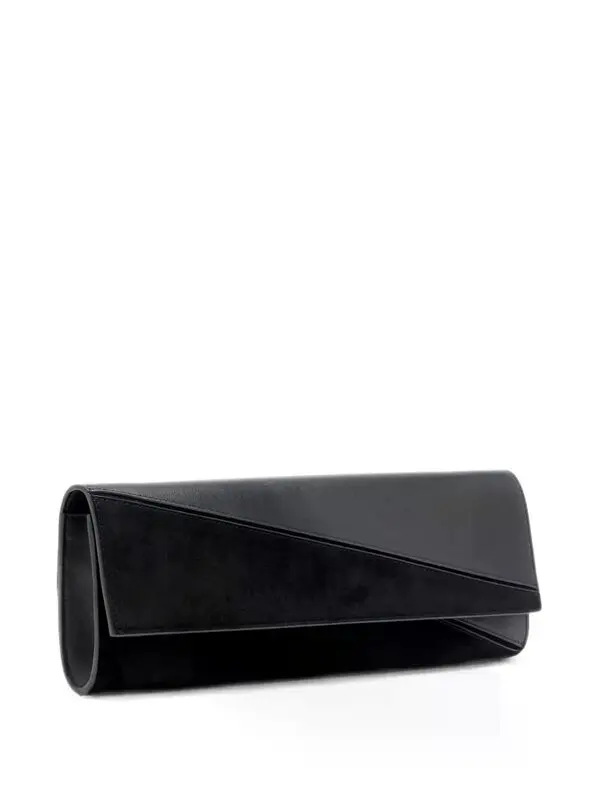 Proenza Schouler Hex Clutch In Smooth Calf And Lux Suede