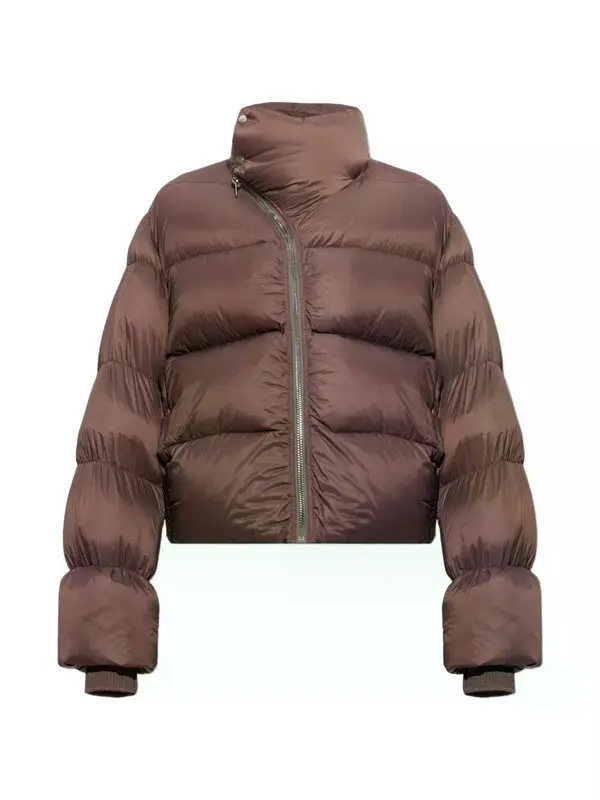 Rick Owens Quilted Stand-up Collar Down Jacket