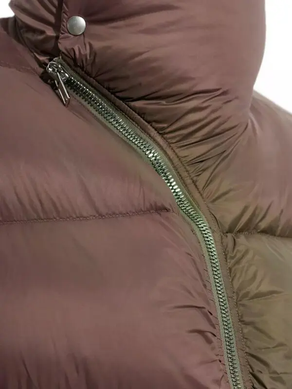 Rick Owens Quilted Stand-up Collar Down Jacket