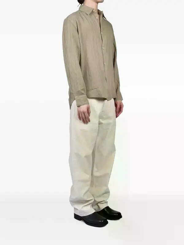Our Legacy Third Cut Destroyed-wash Jeans - Neutrals