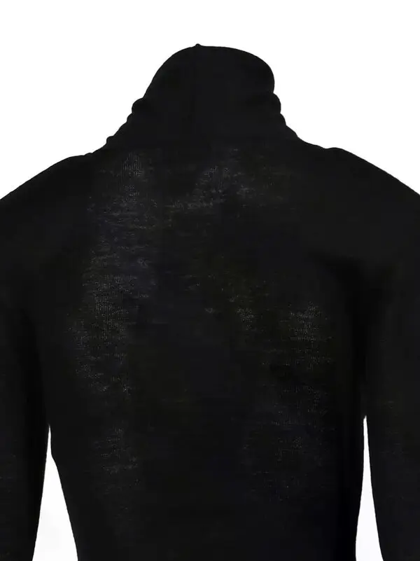Attico Long-sleeved T-shirt With Embroidered Logo
