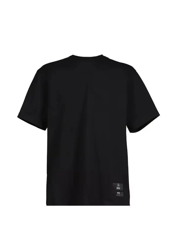 Y3 X Mercedes Logo-print T-shirt