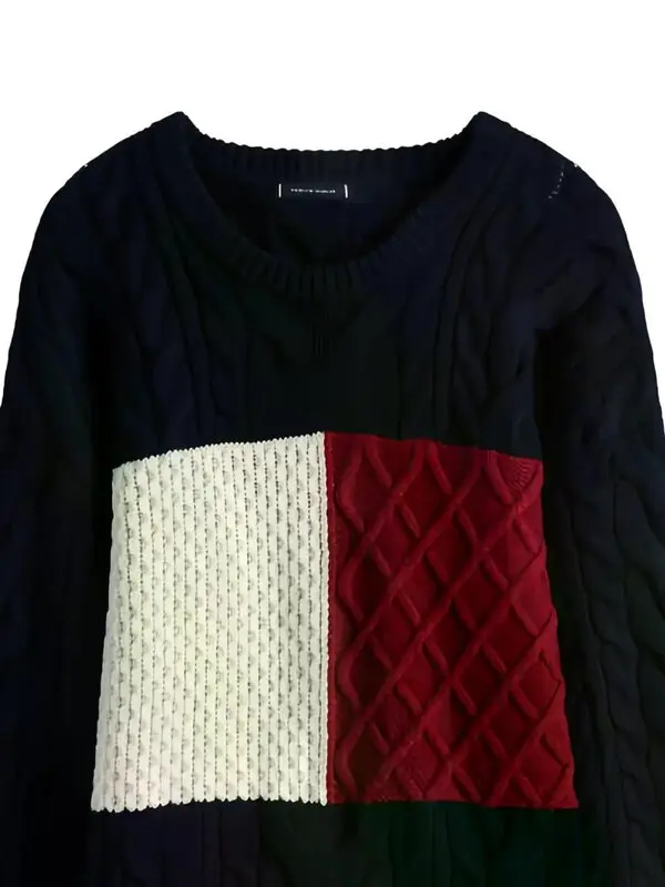 Tommy Hilfiger Cable-knit Sweater - Blue