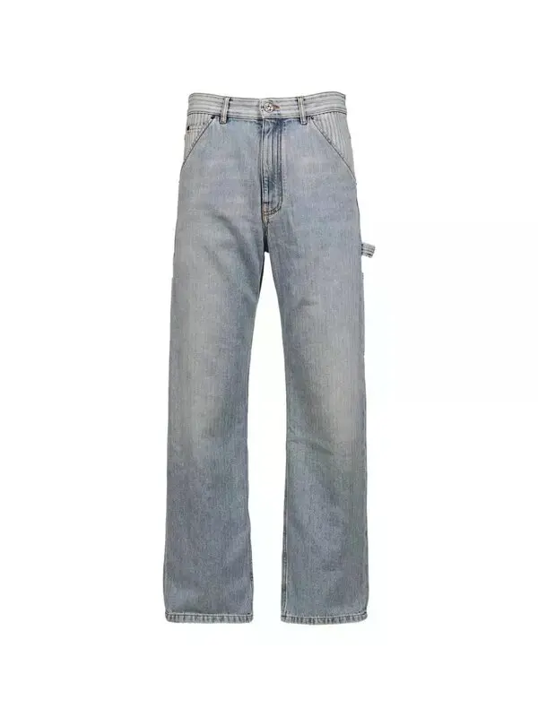 Marni Panelled Jeans - Blue