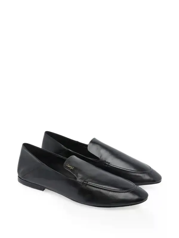 Saint Laurent Alain Leather Loafers