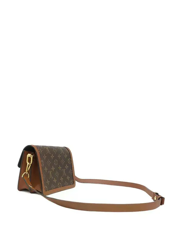 LOUIS VUITTON 2020 Monogram Reverse Mini Dauphine Satchel