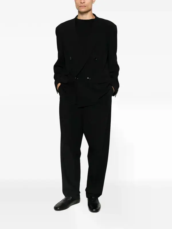 Giorgio Armani Virgin Wool Suit - Black