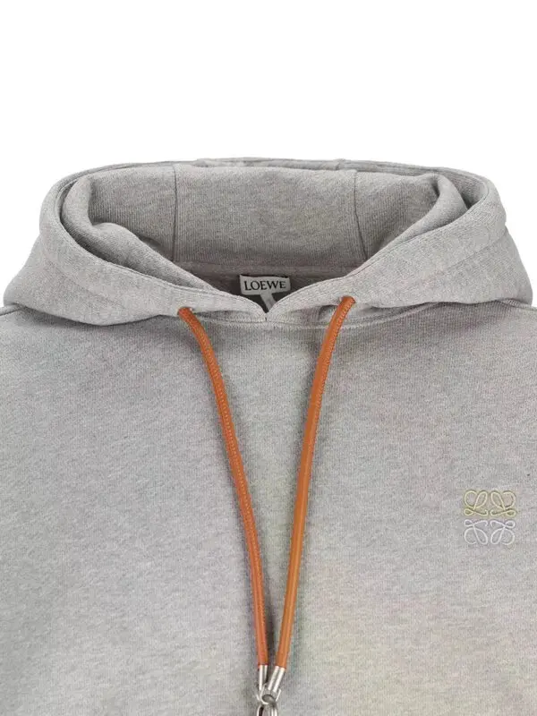 Loewe Anagram-embroidered Cotton Hoodie