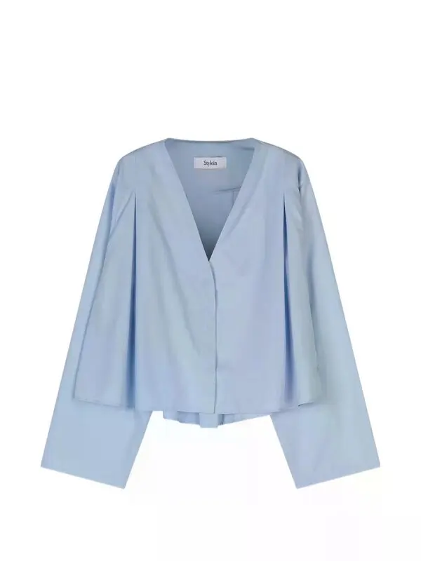 Stylein Jaylene Pleated Blouse - Blue