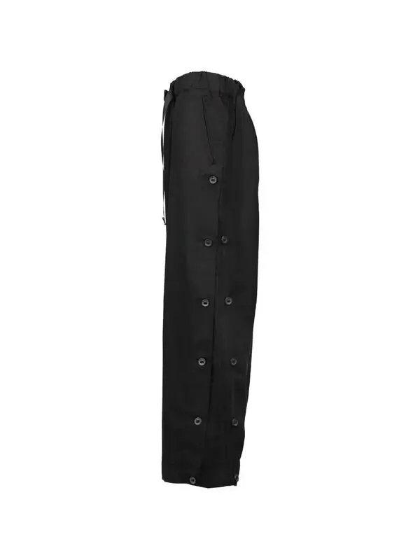 Y3 Three-stripes Press-stud Trousers