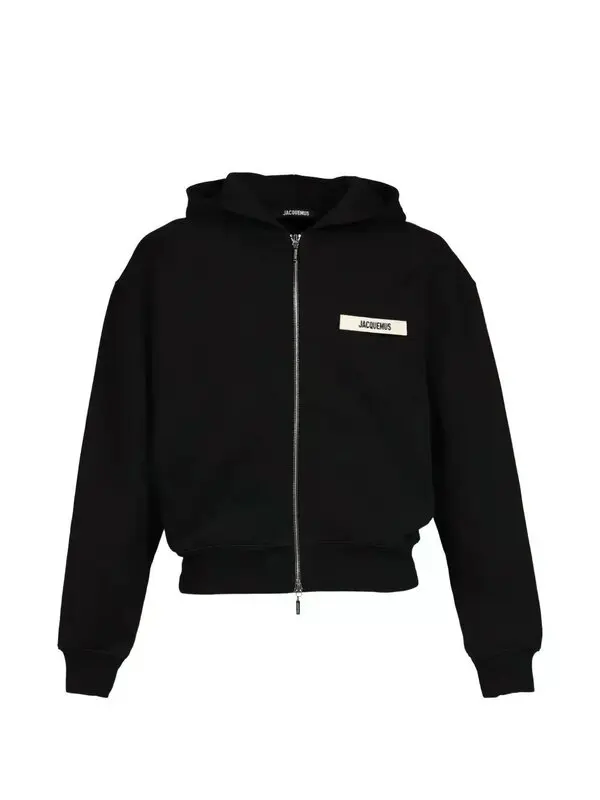 Jacquemus The Gros Grain Zipped Hoodie