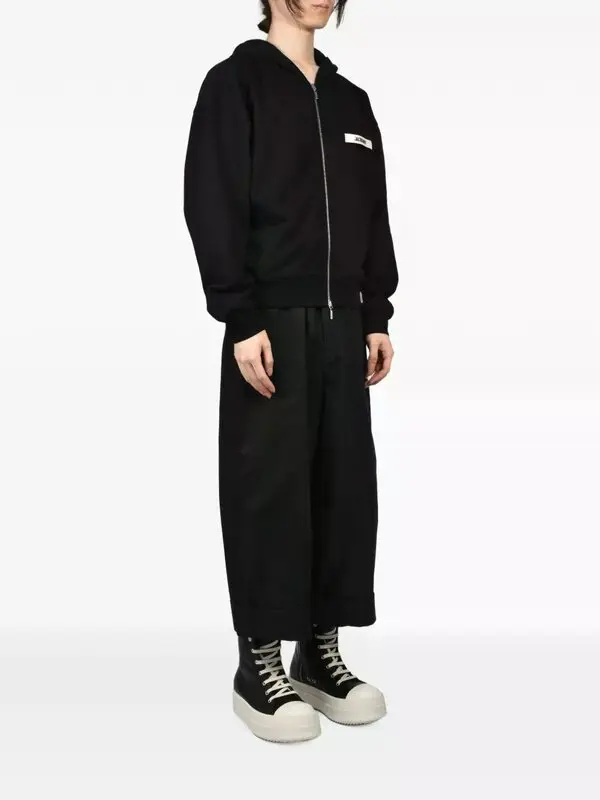 Jacquemus The Gros Grain Zipped Hoodie