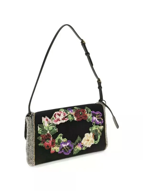 Valentino Garavani Devain Small Embroidered Shoulder Bag