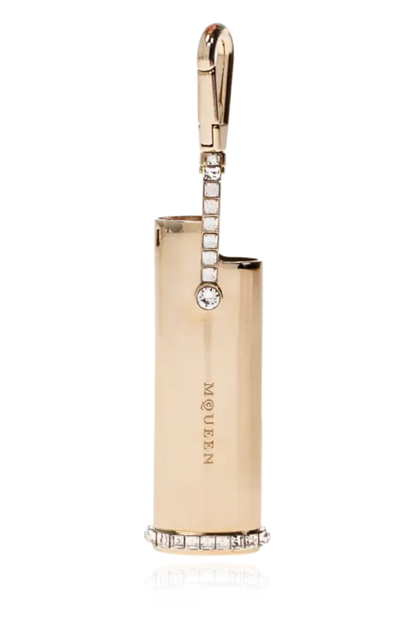 Alexander McQueen Lighter Case - Gold